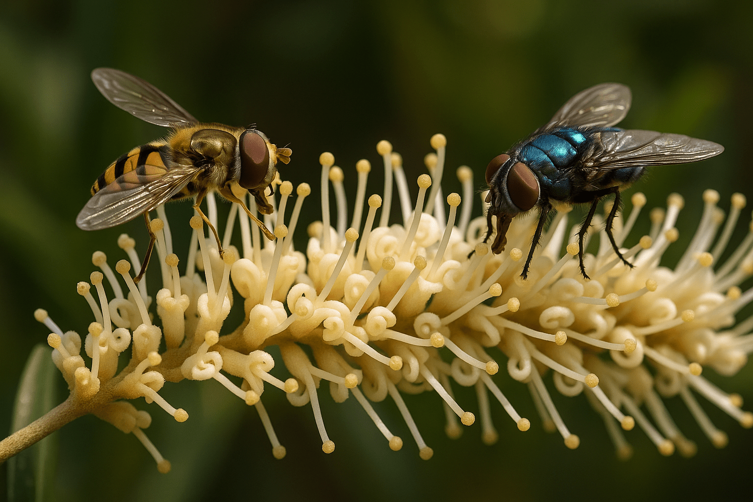 When Bees Rest, Flies Work—The Secret To Full Nut Sets In Macadamia ...